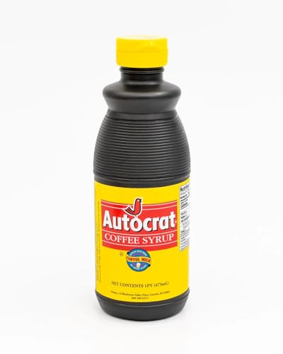 Autocrat Coffee Syrup 16oz (1 Pint) Official drink of Rhode Island ...