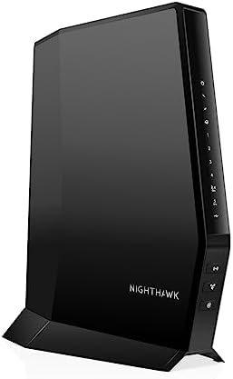 NETGEAR Nighthawk Modem Router Combo (CAX30) DOCSIS 3.1 Cable Modem an ...