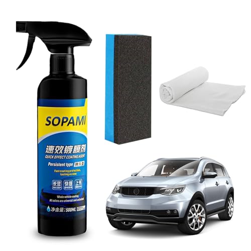 Sopami Car Coating Spray, Sopami Quick Effect Coating Agent, Polish Sp ...