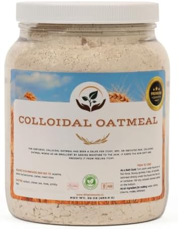 Dirty Treasures Organic Colloidal Oatmeal | Oatmeal Bath | Oatmeal for ...