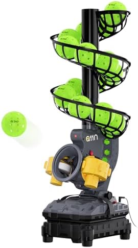 A11N SPORTS Pickleball Automatic Launcher – Adjustable Speed, Spin & A ...