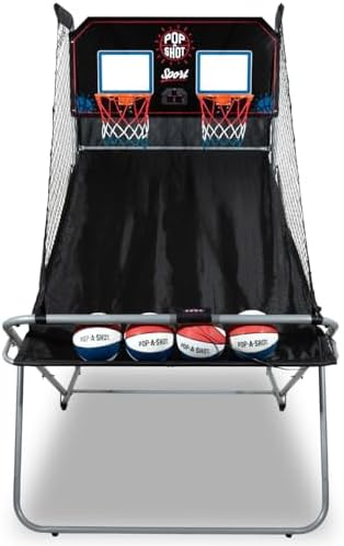 Pop-A-Shot - Dual Shot Sport | Arcade Basketball Fun at Home | Paddle ...
