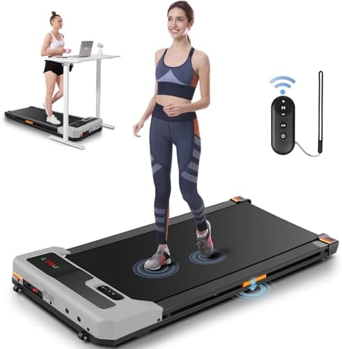 Walking Pad Treadmill - 2.5HP Quiet Under Desk Treadmill with Wide Run ...