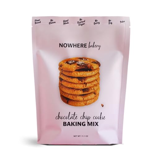 NOWHERE BAKERY Vegan Gluten Free Paleo Chocolate Chip Cookie Baking Mi ...