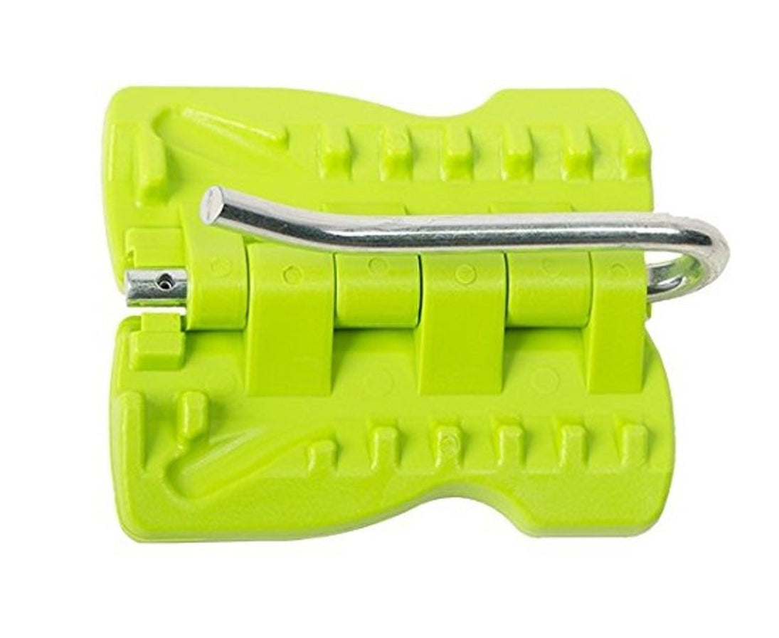 The Original Fat Ivan Fold Up Doorstop Wedge with Magnet Green (Pack o ...