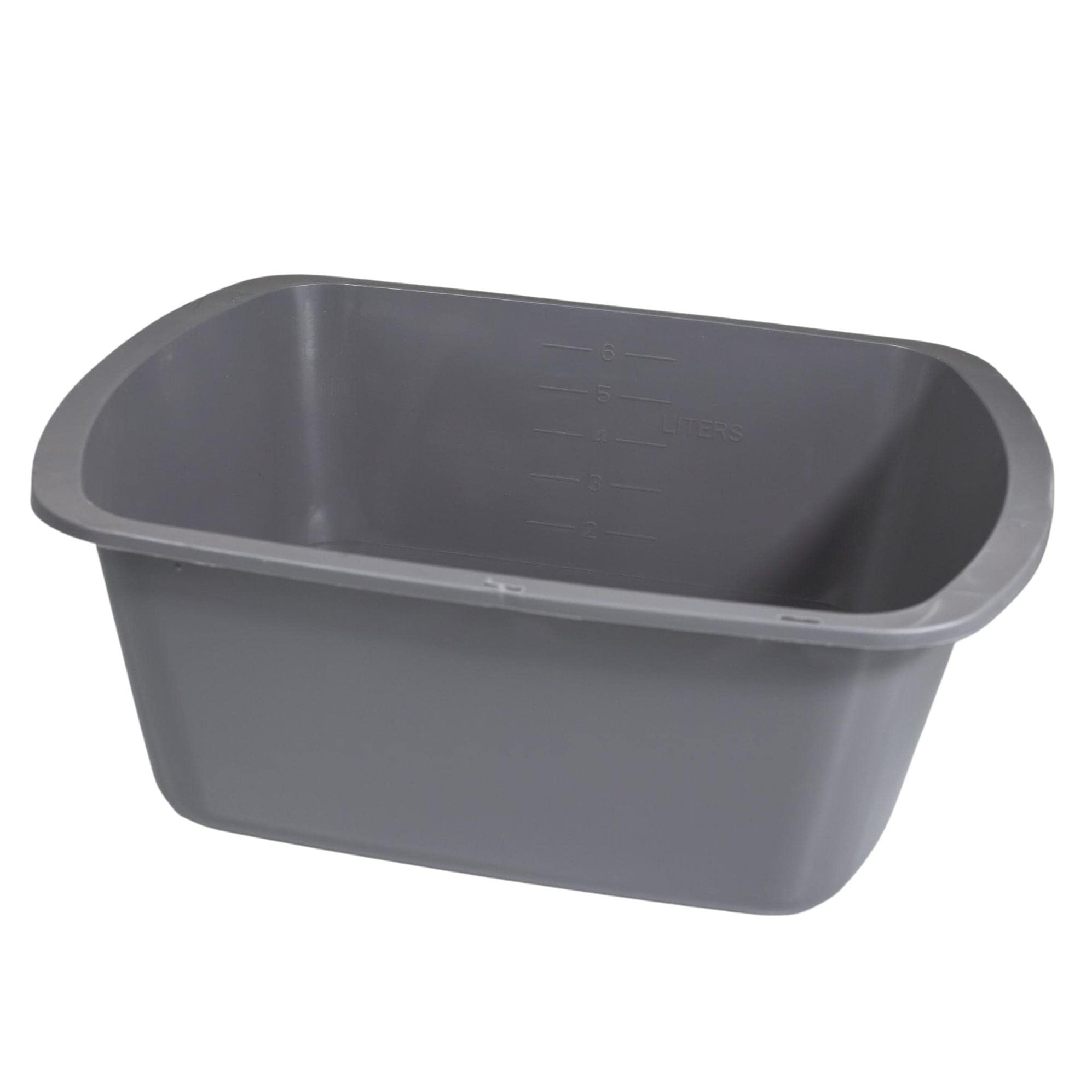 Wash Basins – Rectangular Plastic Hospital Bedside Soaking Tub [5 Pack ...