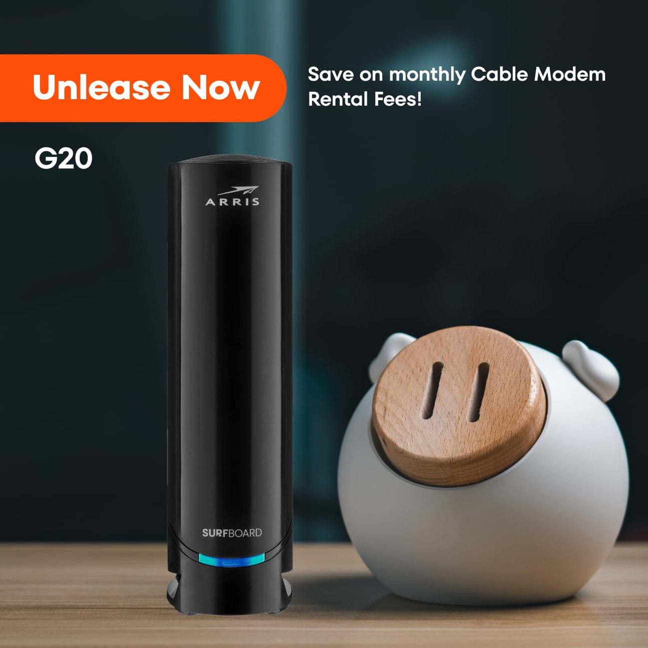 ARRIS (G20) - Cable Modem Router Combo - Fast DOCSIS 3.1 Multi-Gigabit ...