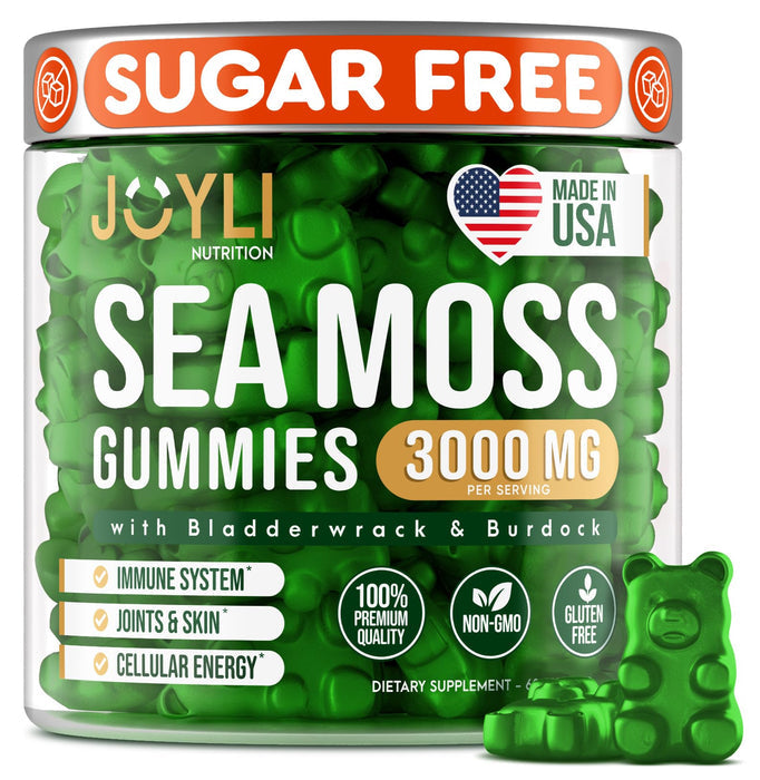 Sea Moss Gummies - Irish Seamoss Gummies for Adults & Kids - Advanced ...