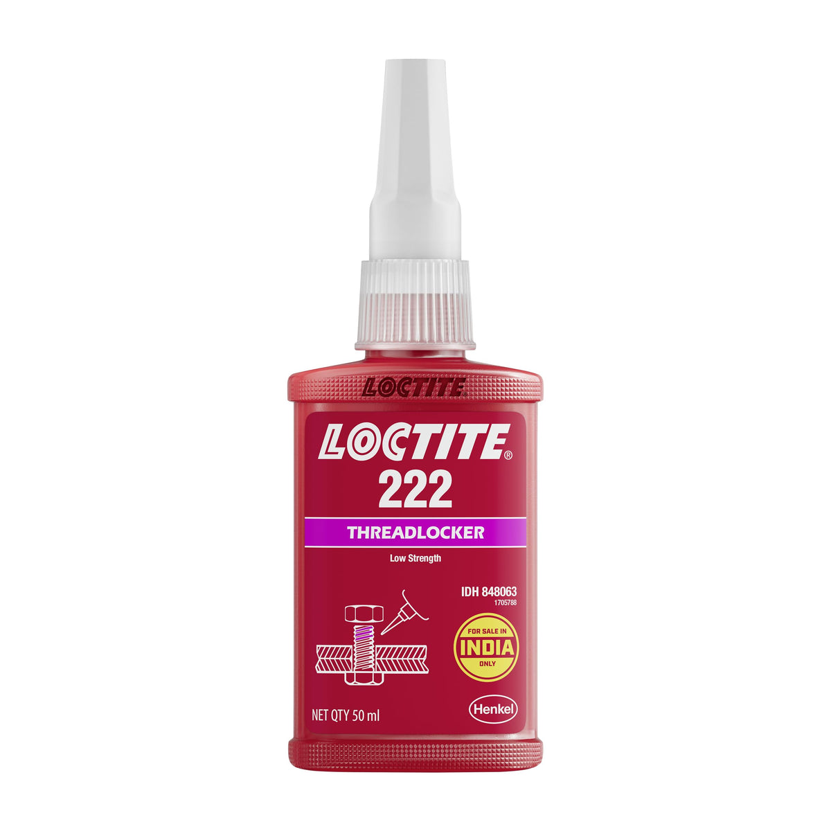 Genuine Henkel Loctite 222 Threadlocking Adhesive - Low Strength - Eas ...