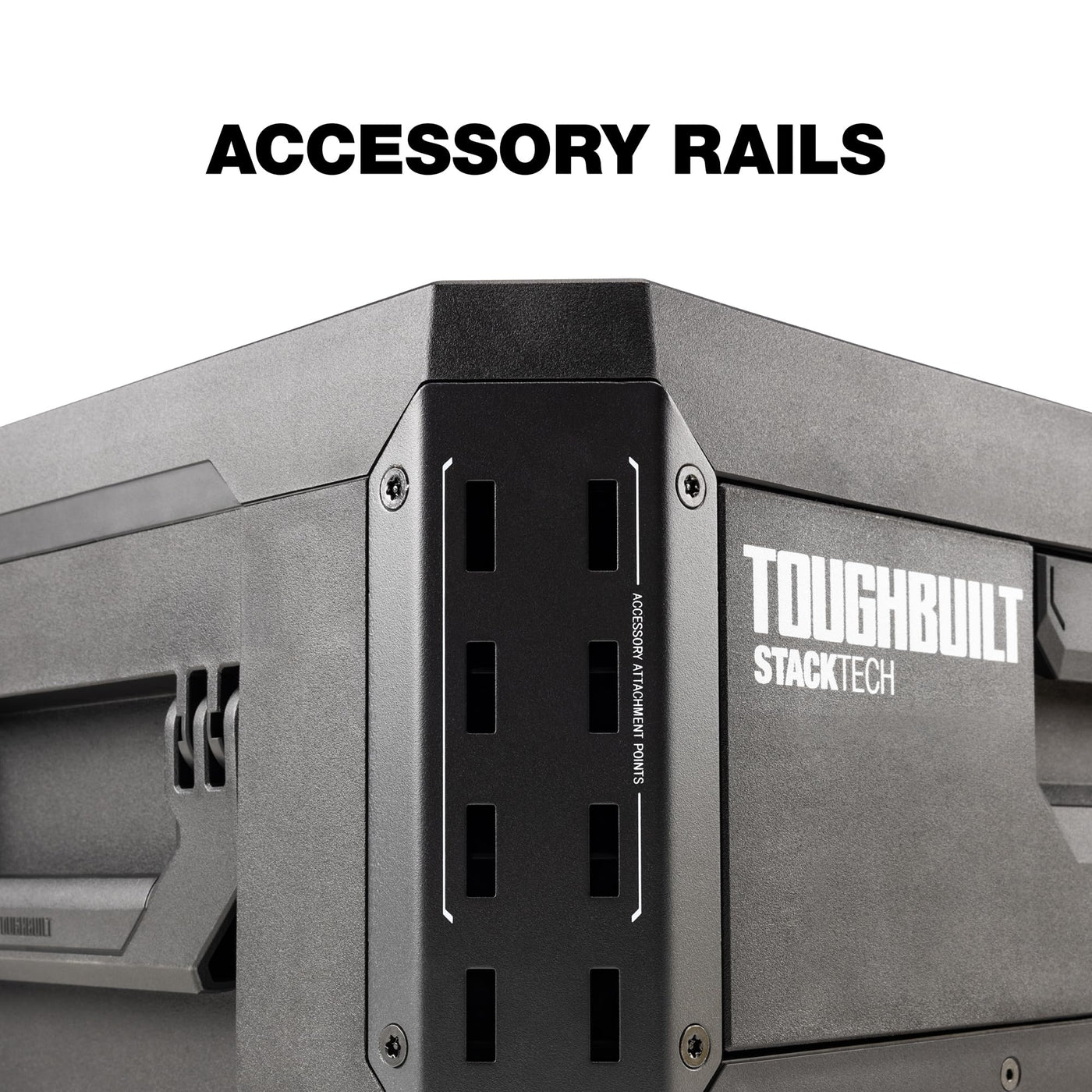 ToughBuilt StackTech 1-Drawer Tool Box, Durable Plastic Storage Organi ...