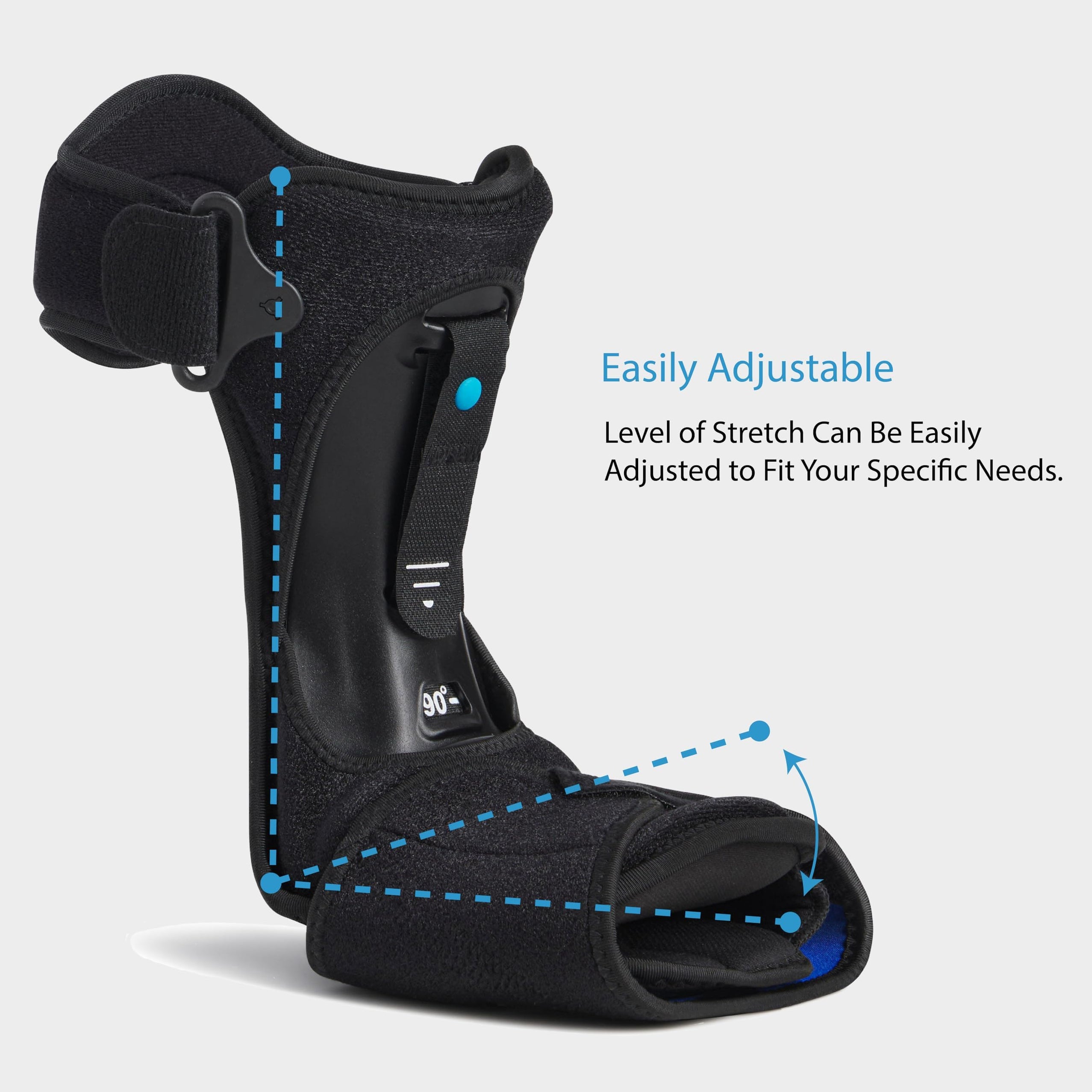 Ovation Medical Hybrid Night Splint - Comfortable and Supportive Plant ...